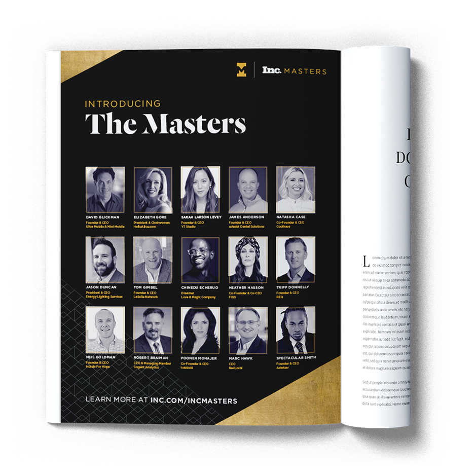 Inc. Masters | Brightwell Design + Marketing