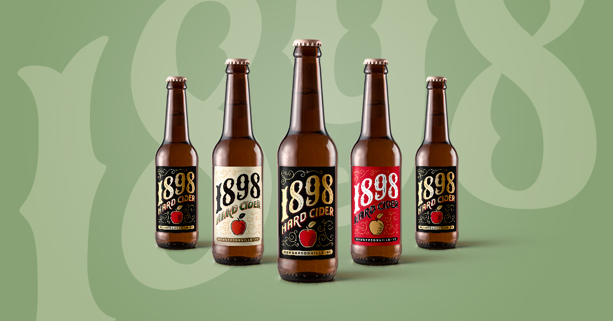 1898 Hard Cider | Brightwell Design + Marketing