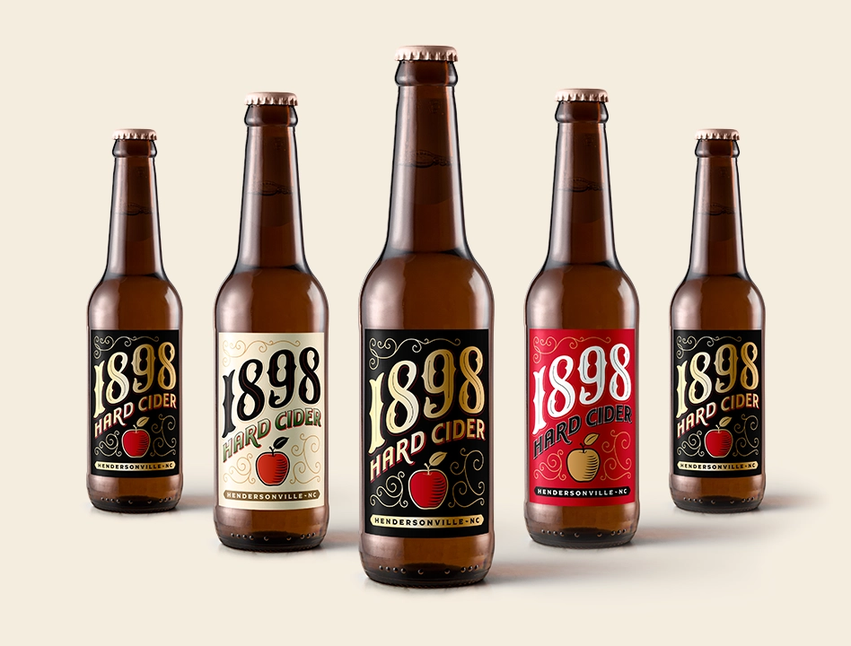 1898 Hard Cider | Brightwell Design + Marketing